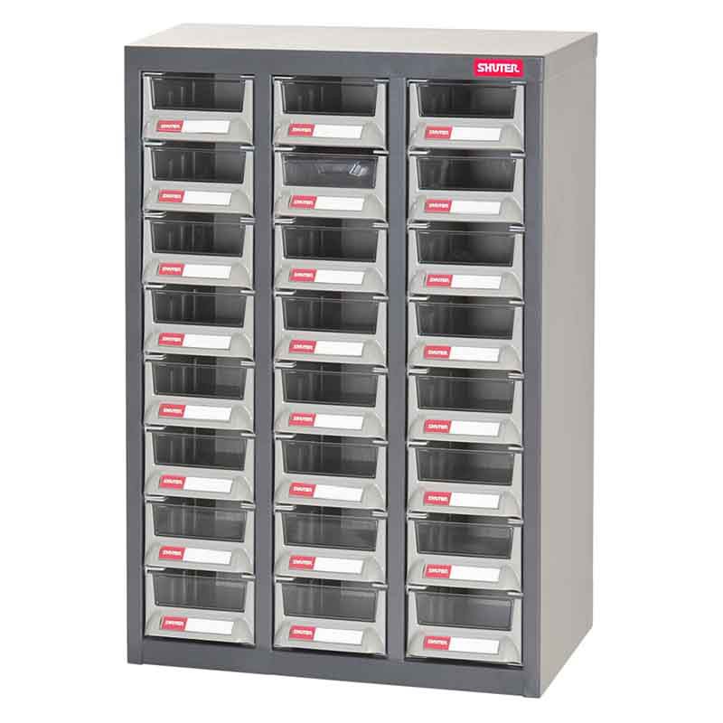 Jual SHUTER - A7V-324 - STEEL PARTS CABINET MOBILE BASE - 24 DRAWER ...