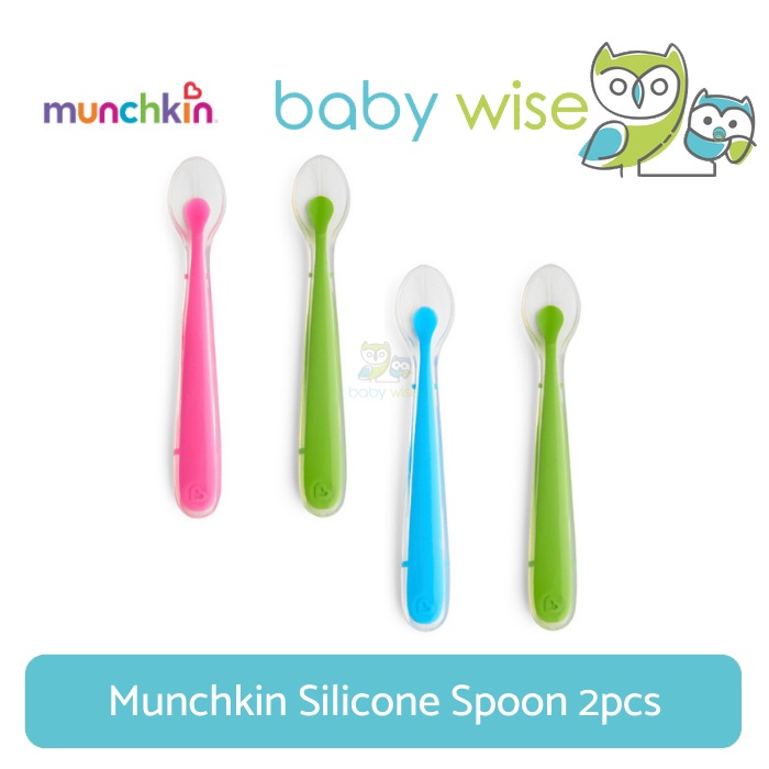 Jual Munchkin Silicone Spoon 2pcs | Shopee Indonesia
