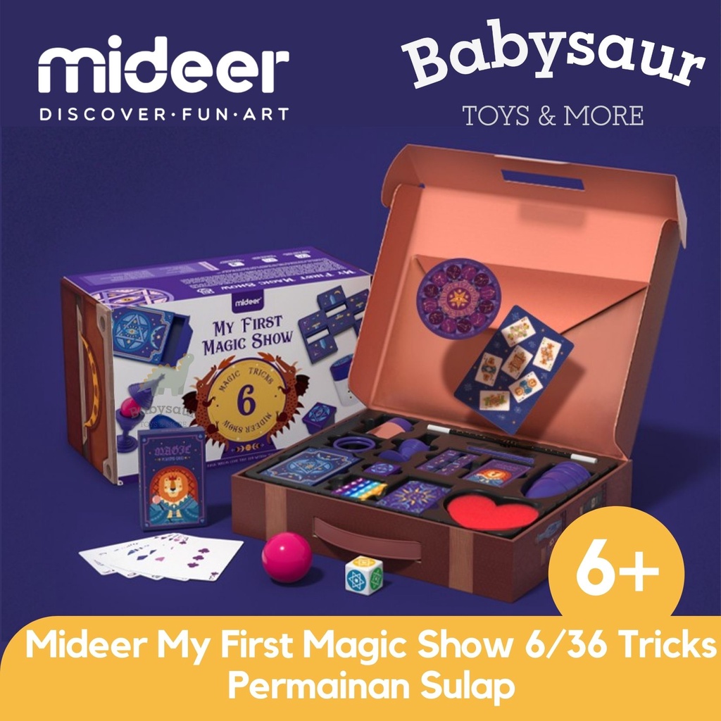 Jual Mideer My First Magic Show 6 / 36 Tricks Mainan Trik Sulap Edukasi ...
