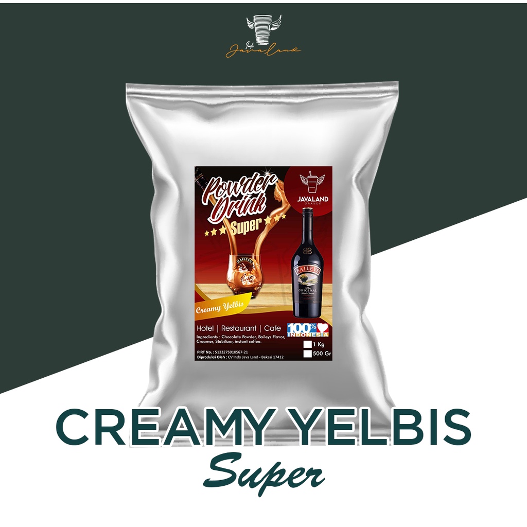 Jual Bubuk Minuman Super Javaland Rasa BAILEYS 1kg | Shopee Indonesia