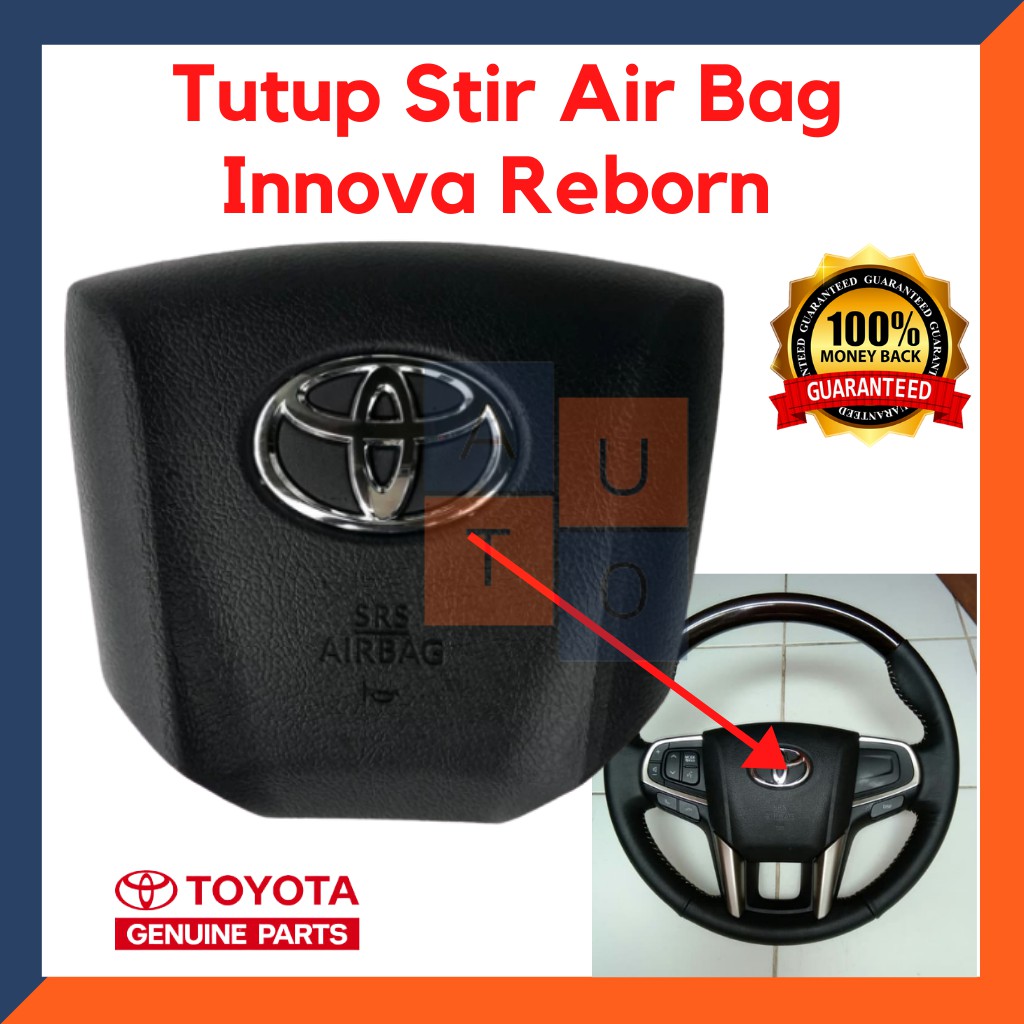 Jual Cover Airbag Innova Reborn/ Tutup Stir Innova Reborn Original ...