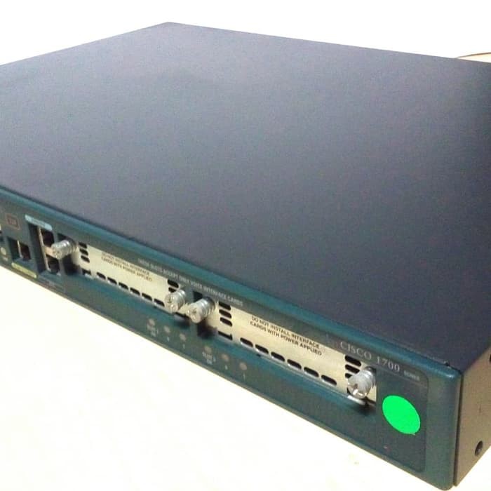 Jual Cisco 1760 Modular Access Router VPN VLAN VoIP MPLS | Shopee Indonesia