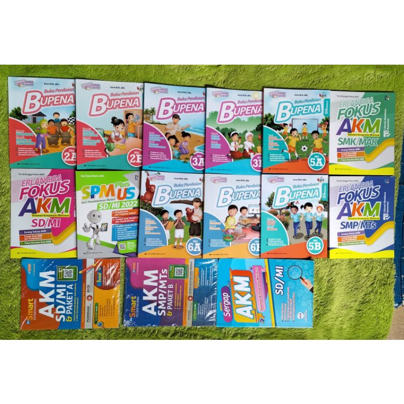Jual ORIGINAL BUKU SERGAP AKM SD/MI AKM SD/MI & PAKET A AKM SMP & PAKET ...