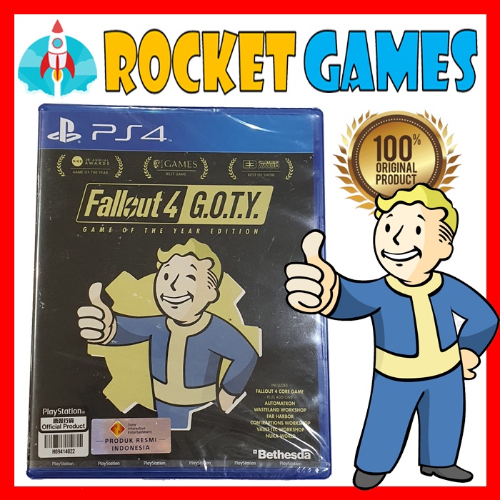 Jual PS4 FALLOUT 4 GAME OF THE YEAR / FALLOUT 4 GOTY | Shopee Indonesia