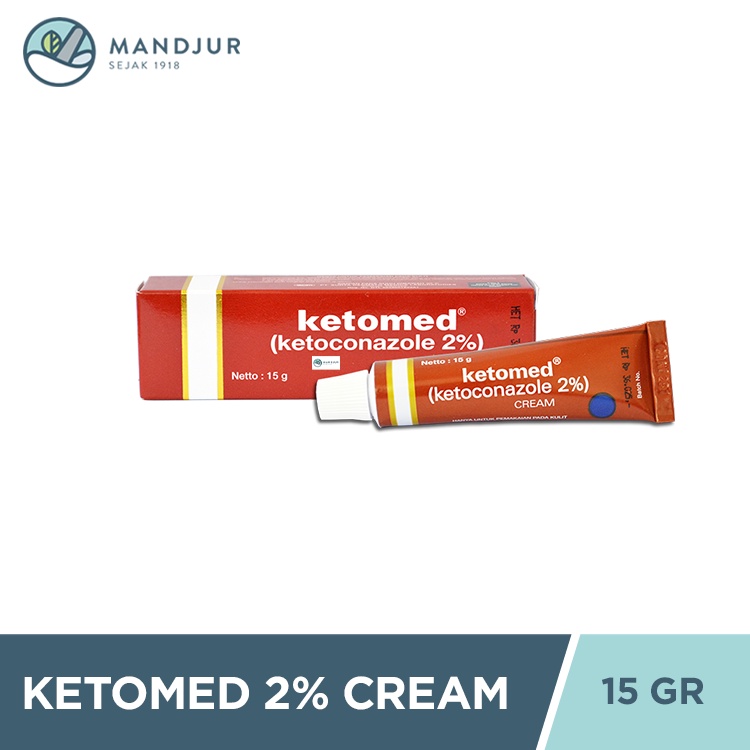 Jual Ketomed 2% Cream 15 Gram - Salep Kulit Panu, Kurap, Kudis, Kutu ...