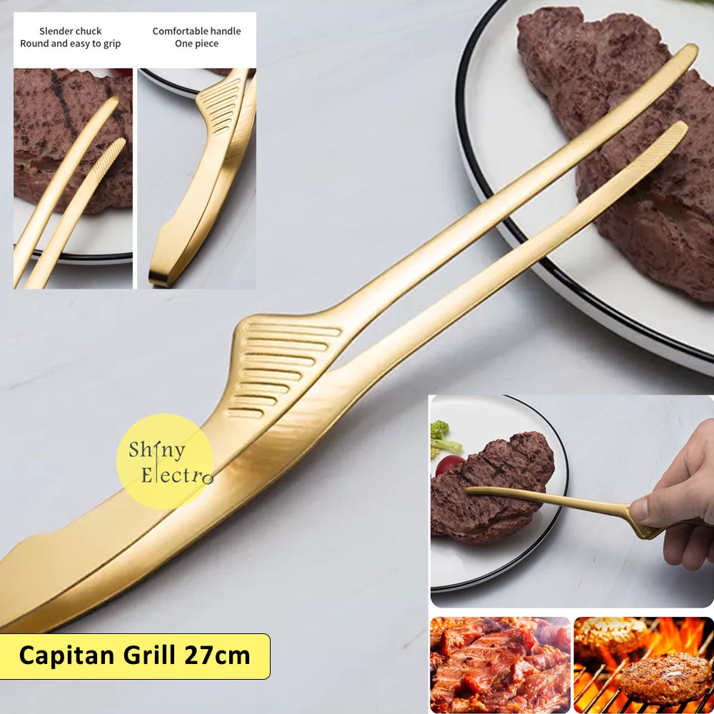 Jual Capitan Grill Steak / Daging / Sosis / Sayur / Udang - Jepitan ...