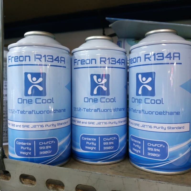 Jual FREON R134A KULKAS ONE COOL R134 MOBIL DAN KULKAS 390gram | Shopee ...