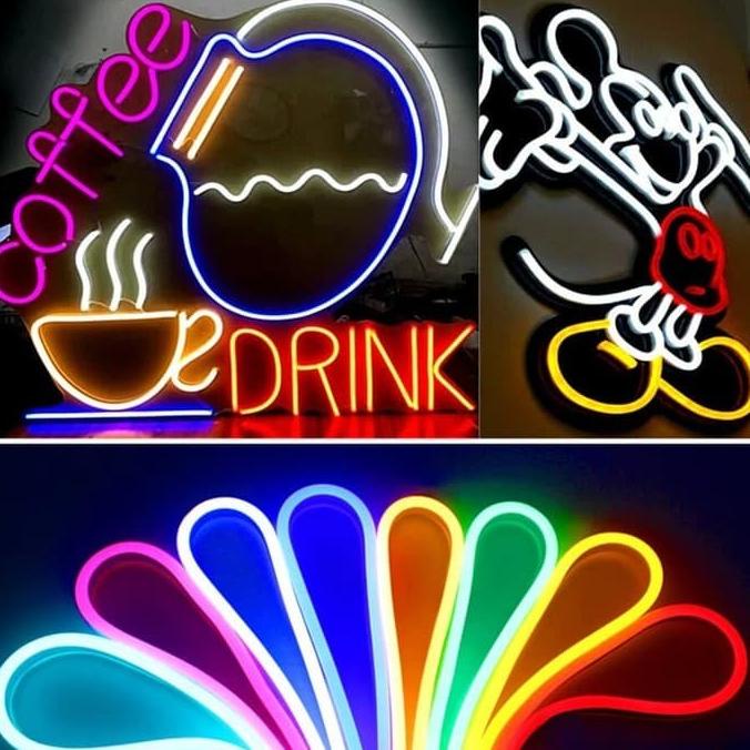 Jual Lampu LED Neon Flex LED Strip Flexible DC 12V IP65 WATERPROOF ...