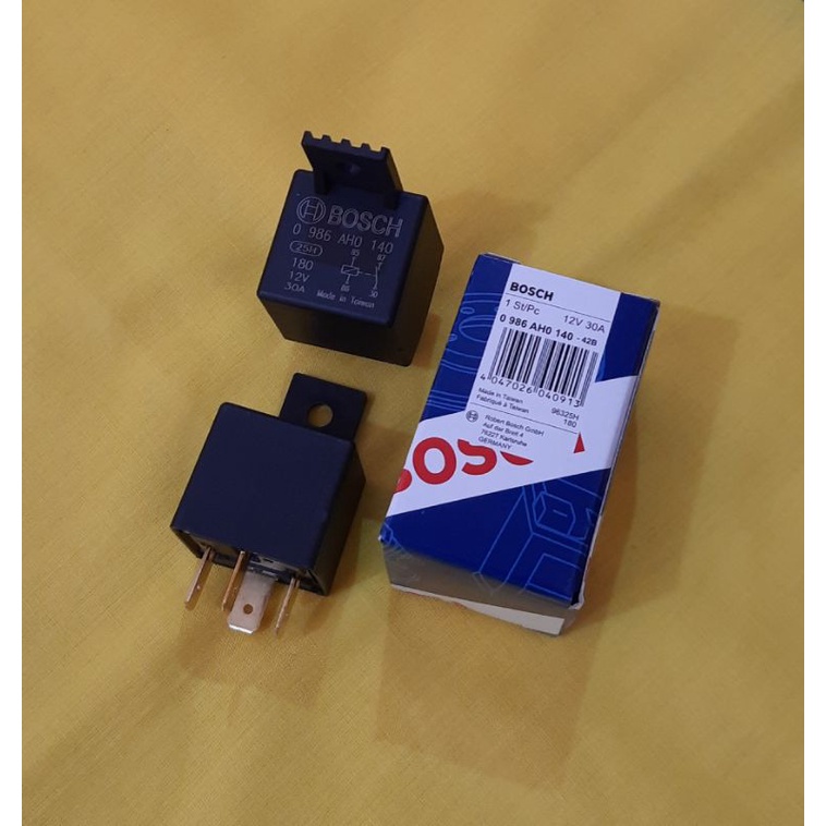 Jual Relay BOSCH 4 kaki 12V 30A 0 986 AHD 140 / Relay Rellay Klakson ...