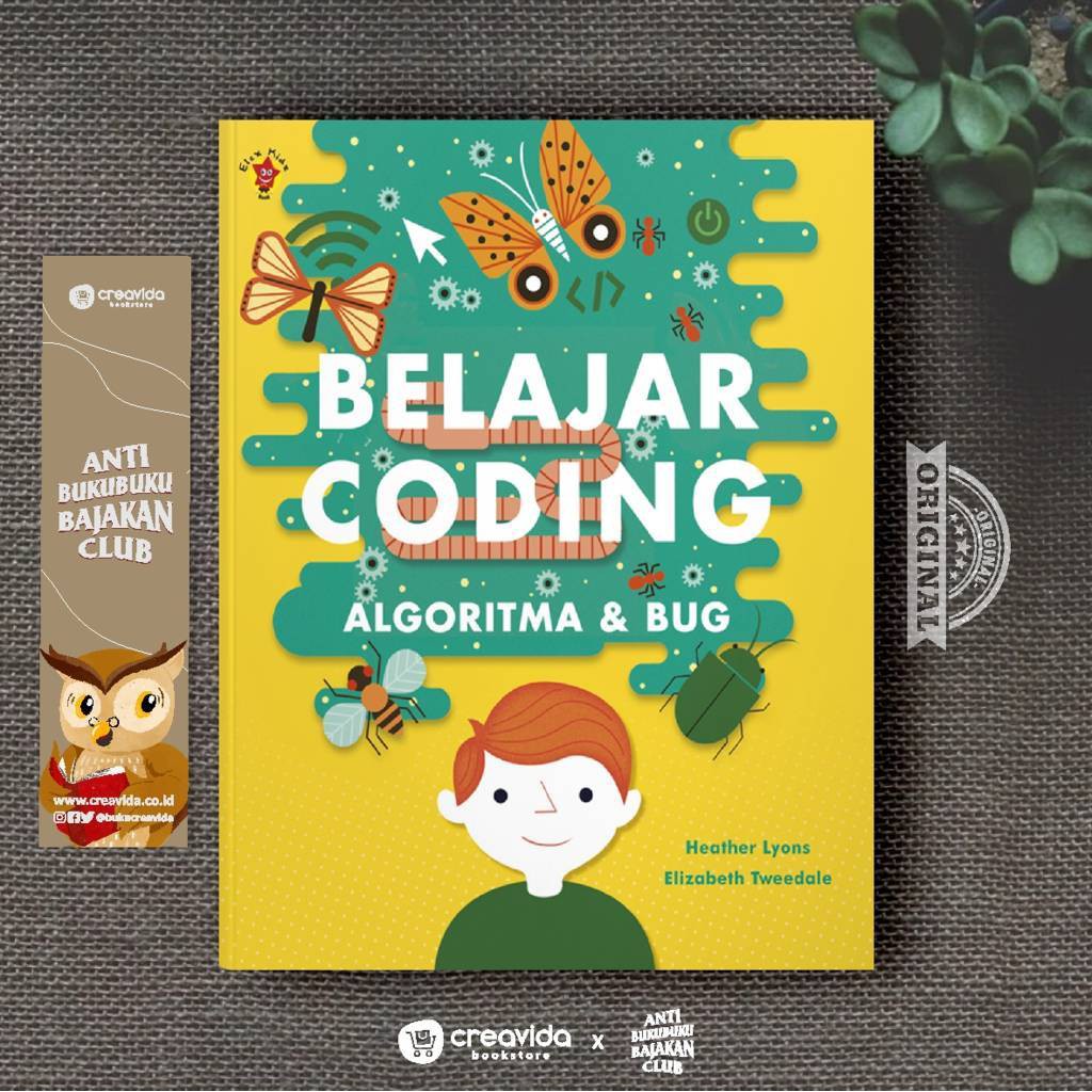 Jual Buku Anak Belajar Coding Algoritma Dan Bug | Shopee Indonesia