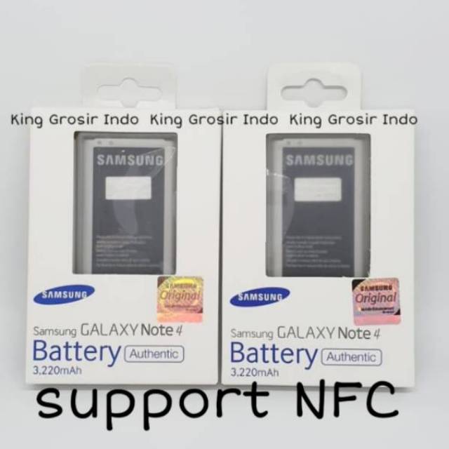 Jual Baterai Samsung Galaxy Note4 N910 Support NFC Original SEIN 100% Battery Batre Galaxy Note ...