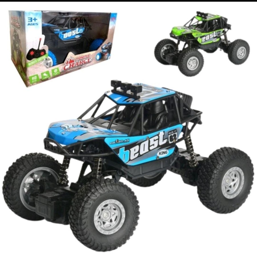 Jual Mobil Remote Kontrol Rc Super High Speed Climbing Car mainan mobil JEEP OFFROAD | Shopee ...