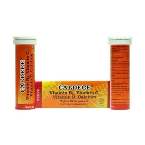 Jual CALDECE Vitamin Eff 10’s Sanbe | Multivitamin Daya Tahan Tubuh ...