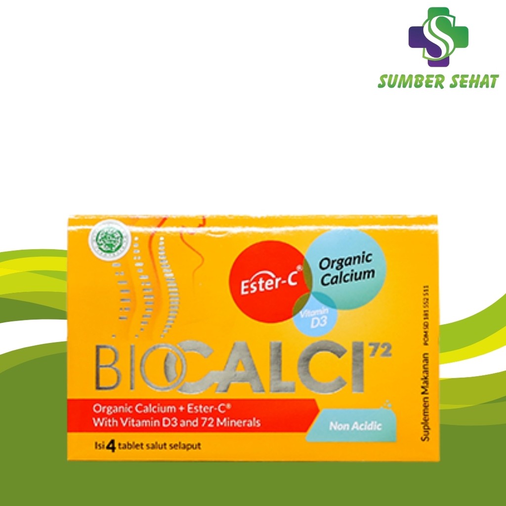 Jual BIOCALCI-72 STRIP 4 TABLET | Shopee Indonesia