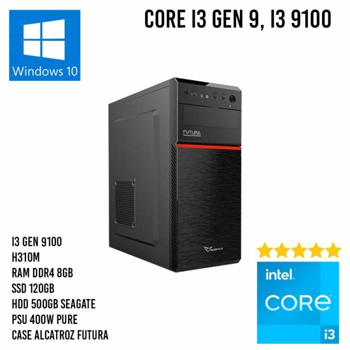 Jual PC KOMPUTER | intel i3 Gen 9 9100 | RAM 4GB/8GB | SSD | Bergaransi ...