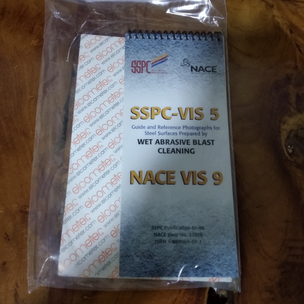 Jual Elcometer 128 Pictorial Surface Standards SSPC VIS 5 | Shopee Indonesia