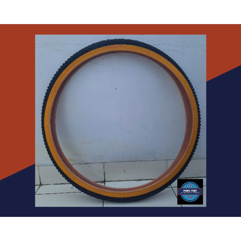 Jual Ban Luar Swallow 26 x 175 Hitam List Kuning | Shopee Indonesia