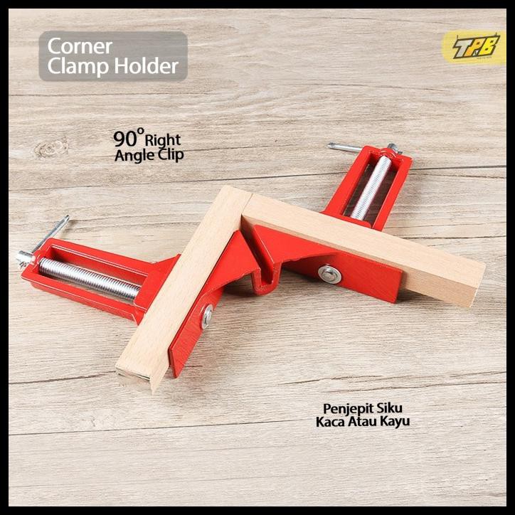 Jual Clamp Corner Tools Klem Sudut L Penahan Penjepit Catok Siku Kaca ...