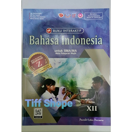 Jual Buku lks pr interaktif bahasa indonesia kelas XII,12 tahun 2022 kurikulum merdeka belajar ...