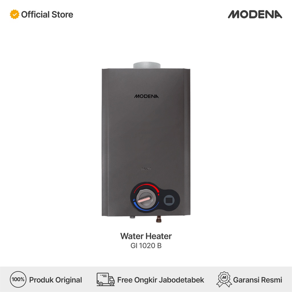 Jual MODENA Gas Water Heater - GI 1020 B | Shopee Indonesia