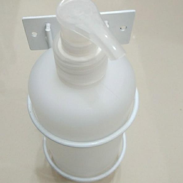 Jual Bracket Besi + Botol Hand Sanitizer/ Botol Sabun 500Ml Terbaik ...