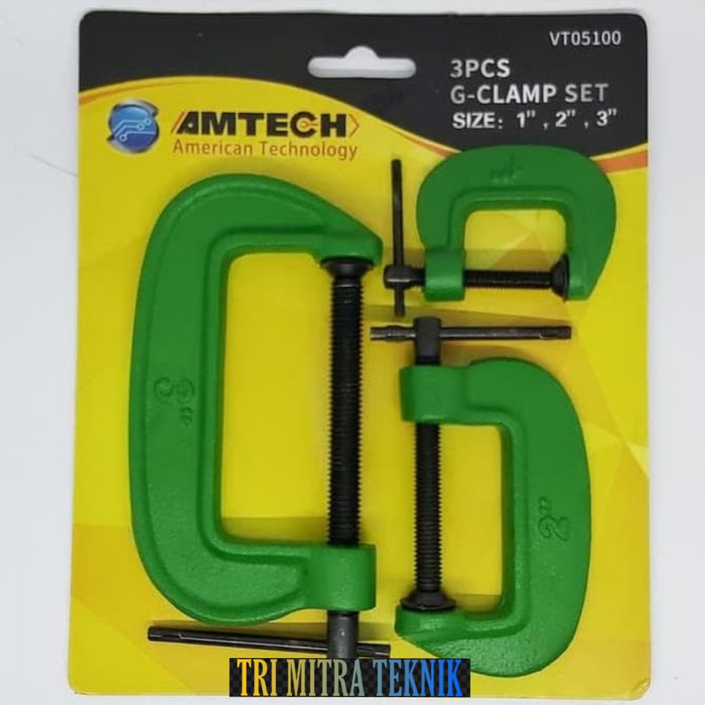 Jual Klem C set AMTECH Klem Penjepit Serba Guna | Shopee Indonesia