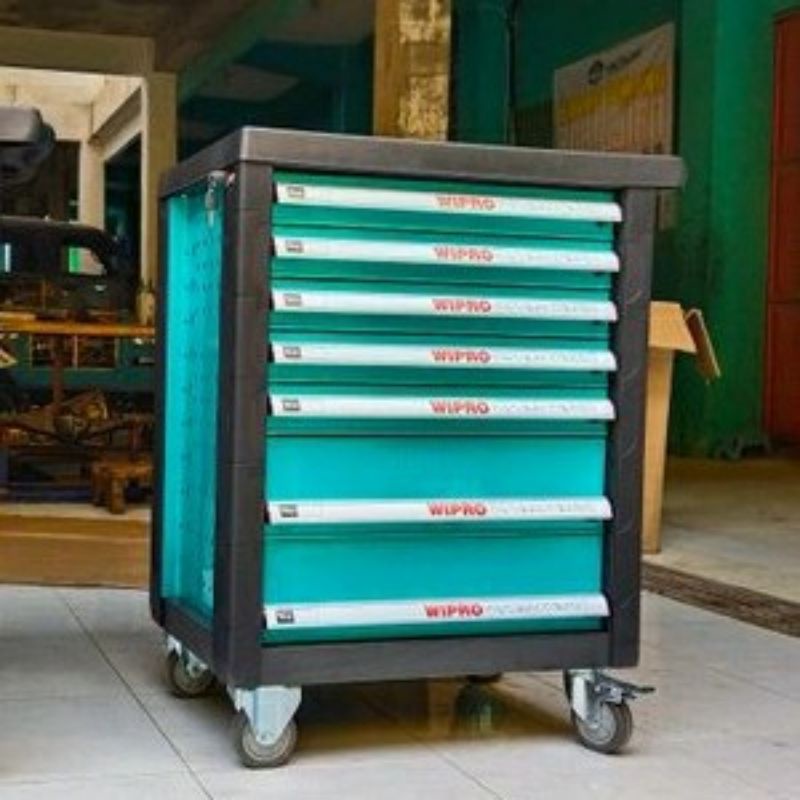 Jual Tool cabinet trolley 6 susun dan 7 susun WIPRO | Shopee Indonesia