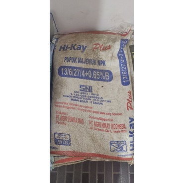 Jual pupuk hikay plus 13.6.27.4+0.65b | Shopee Indonesia