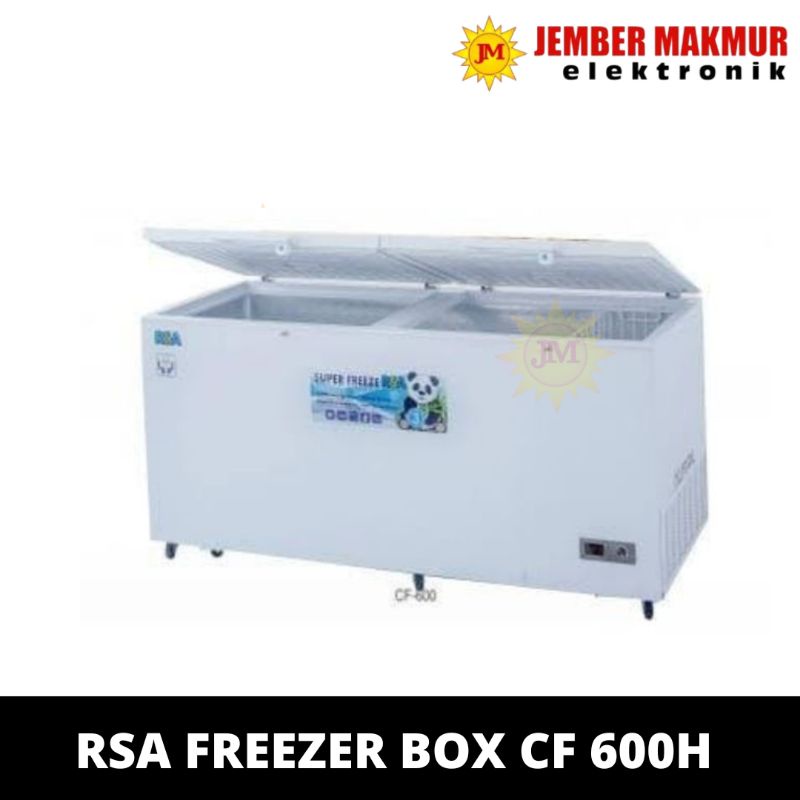 Jual RSA CHEST FREEZER CF 600H FREEZER BOX | Shopee Indonesia