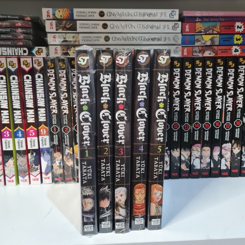 Jual BLACK CLOVER VOL 1, VOL 2, VOL 3, VOL 4, VOL 5 ENGLISH VIZ MEDIA EDITION (ORIGINAL ...