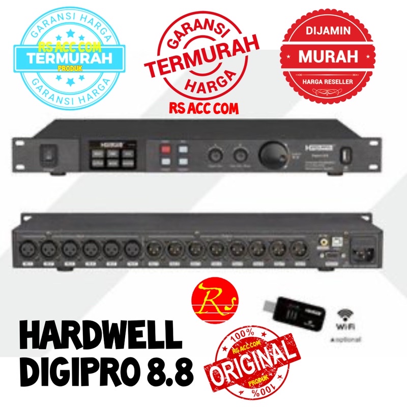 Jual Digital Speaker Management processor Hardwell digipro 8.8 Original ...