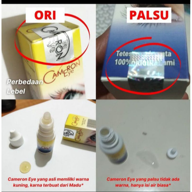 Jual ( COD ) DIJAMIN ORIGINAL !!! Madu Gurah Mata The Cameron Eye Obat ...