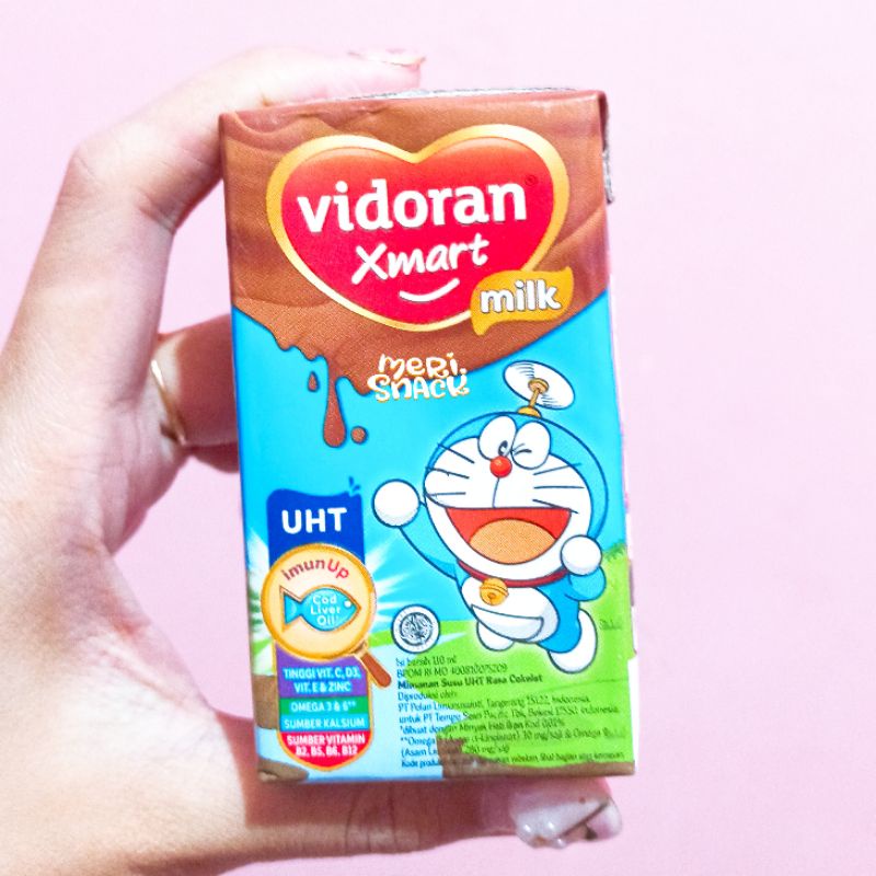 Jual [ 6 Pcs ] Vidoran Xmart Milk Susu UHT Cokelat 110ml | Shopee Indonesia
