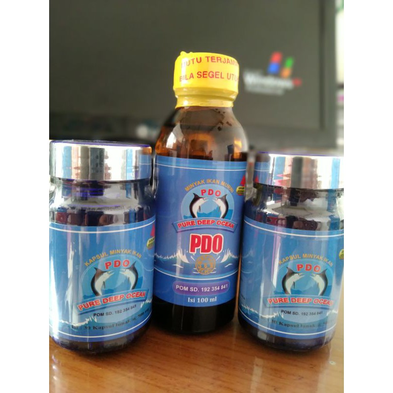 Jual PDO MINYAK IKAN /SUPLEMEN KESEHATAN SERBA GUNA /HERBAL 354 ...