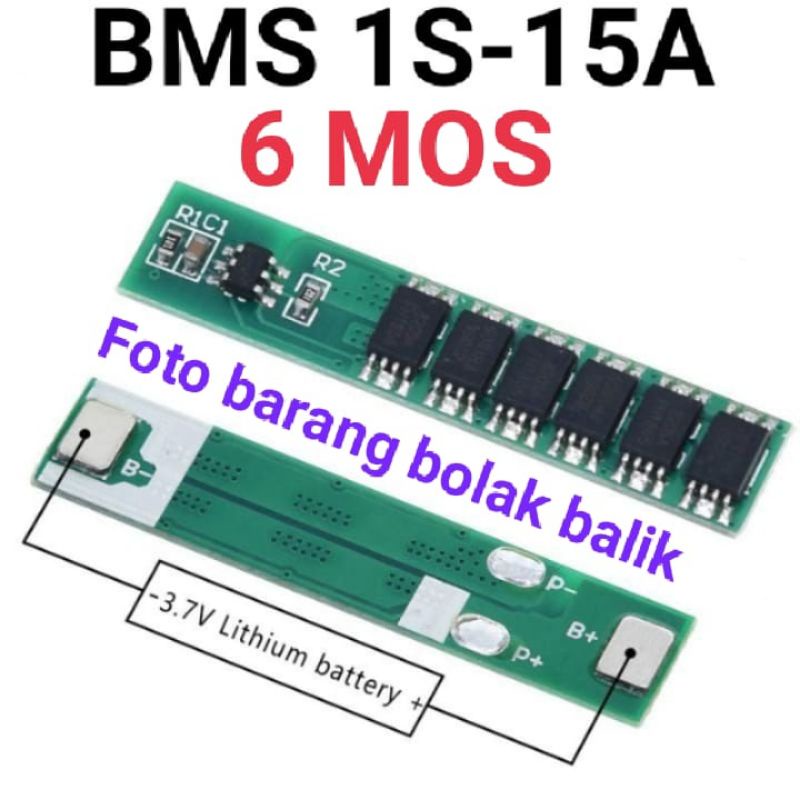 Jual BMS 1S 15A 3.7V. | Shopee Indonesia