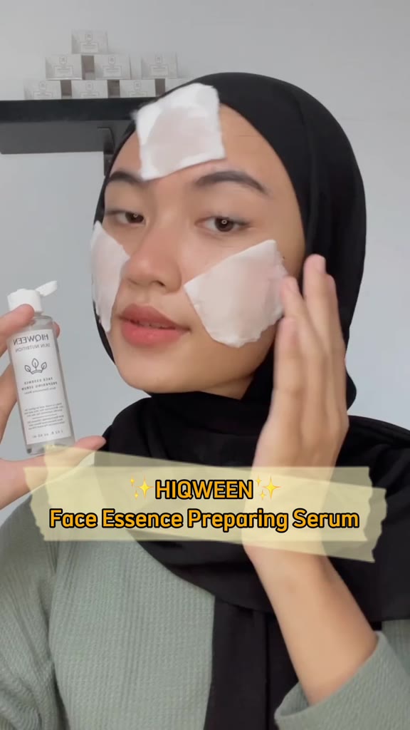 Jual Hiqween Face Essence Preparing Serum Toner Wajah Formulasi gentle ...