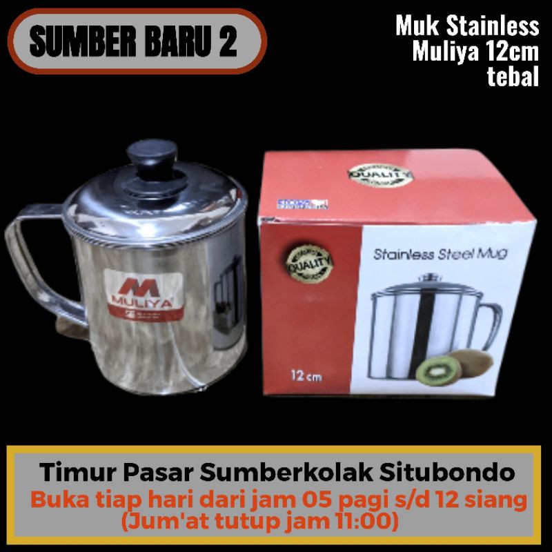 Jual Muk Mug Nekel 555/ Muliya Stainless | Shopee Indonesia