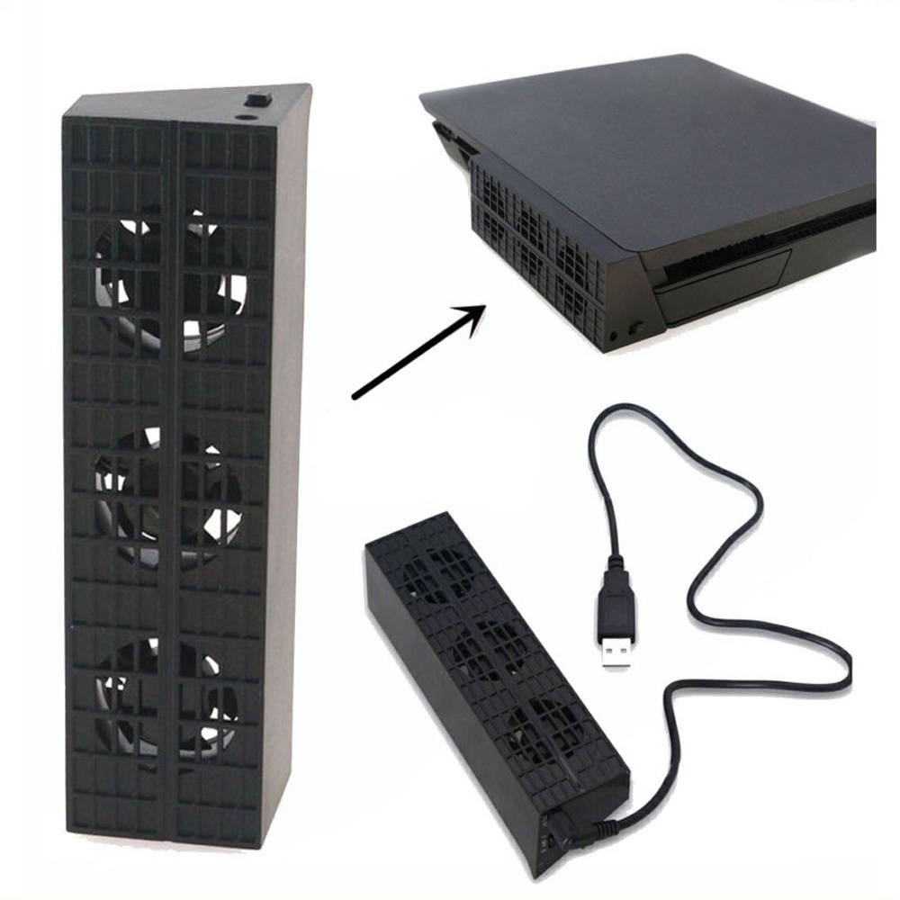 Jual Kipas Cooling Fan PS4 Slim Original DOBE Kipas PS4 PS 4 Fat Video ...