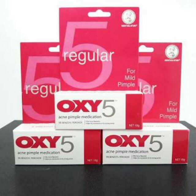 Jual Oxy 5 / Oxy 10 Acne Pimple Medication 5g | Shopee Indonesia