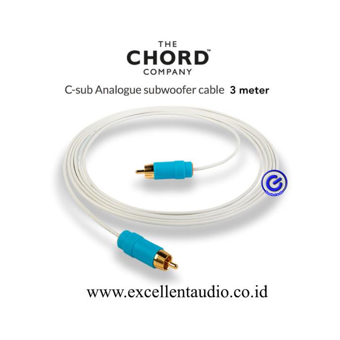 Jual Chord Sub 3 Meter Analog Subwoofer Cable | Shopee Indonesia