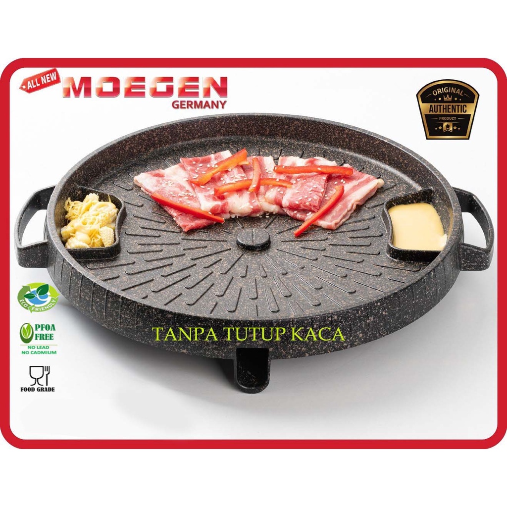 Jual ORIGINAL MOEGEN Bulgogi Pan All New 32cm Grill Panggangan BBQ ...