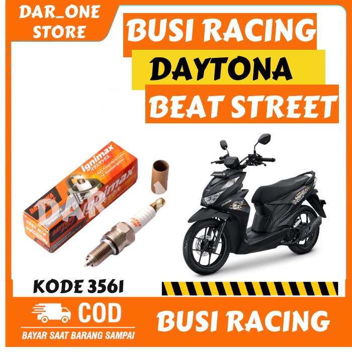 Jual BUSI DAYTONA RACING ORIGINAL HONDA BEAT STREET IRIDIUM 3561 ...