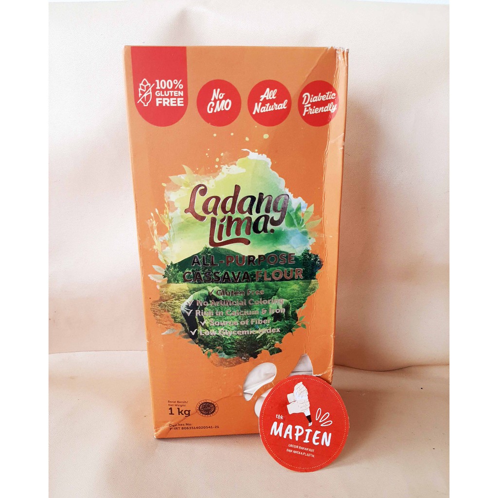 Jual LADANG LIMA ALL PURPOSE CASSAVA FLOUR TEPUNG SINGKONG GLUTEN FREE ...