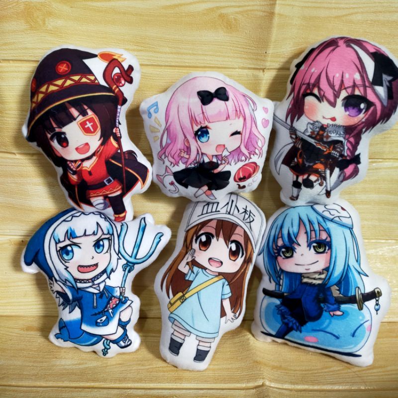 Jual boneka anime plushie mini anime platelet fate grand order konosuba ...