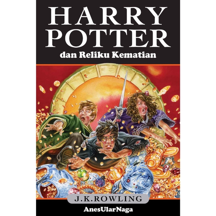 Jual Harry Potter and the Deathly Hallows : JK ROWLING ( HC ) | Shopee ...
