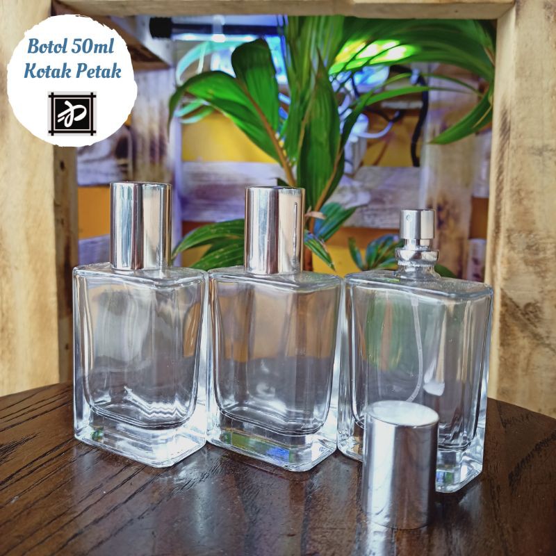 Jual botol 50ml KOTAK PETAK PRESS | Shopee Indonesia
