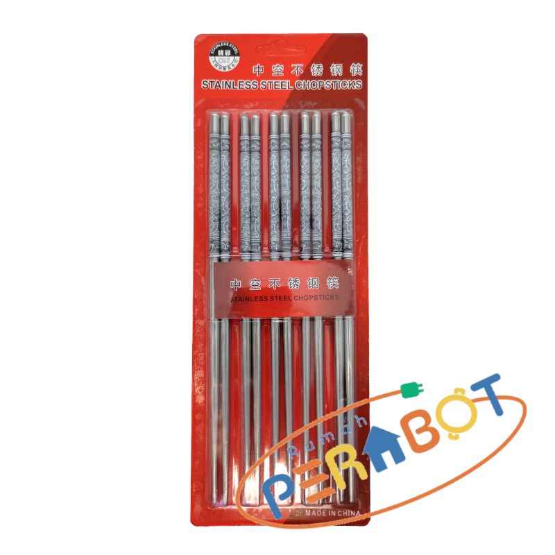 Jual Sumpit Besi Stainless 5 Pasang | Shopee Indonesia