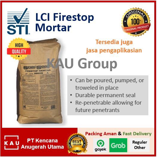 Jual STI FIRESTOP MORTAR - SSM MORTAR - PEMADAM API | Shopee Indonesia