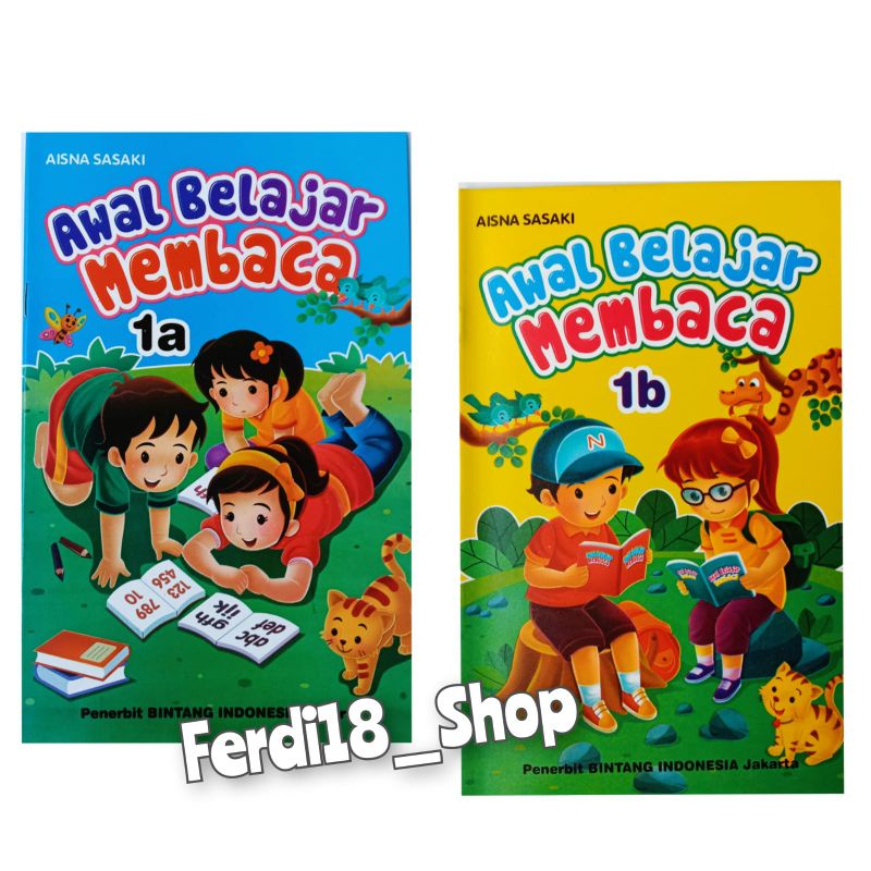 Jual Buku Awal Belajar Membaca 1a Dan 1b Untuk Anak Paud Dan Tk 32 ...