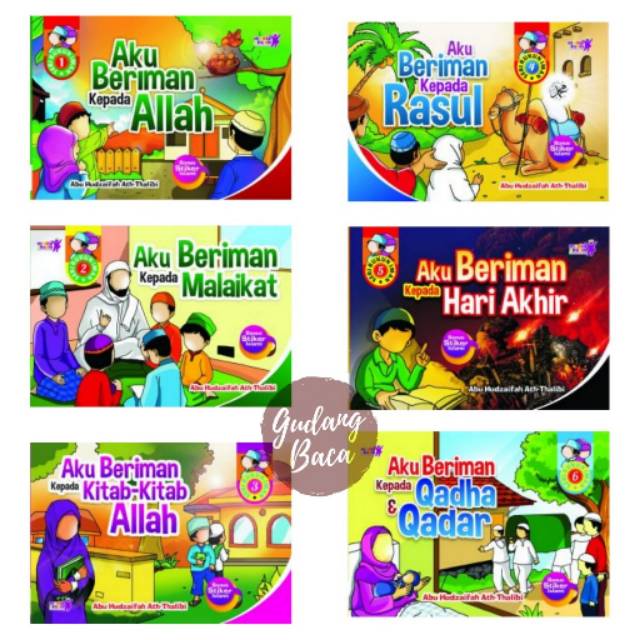 Jual SERI RUKUN IMAN DIPILIH Iman Kepada Allah/ Malaikat/ Kitab/ Rasul ... Jual SERI RUKUN IMAN DIPILIH Iman Kepada Allah/ Malaikat/ Kitab/ Rasul ...